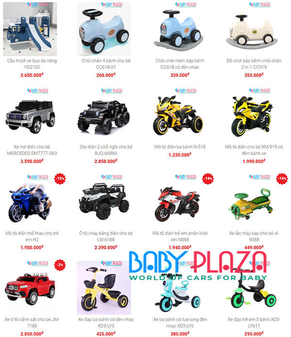 Các mẫu đồ chơi xe đồ chơi cho bé nào giá rẻ có thể mua được - Xetreem